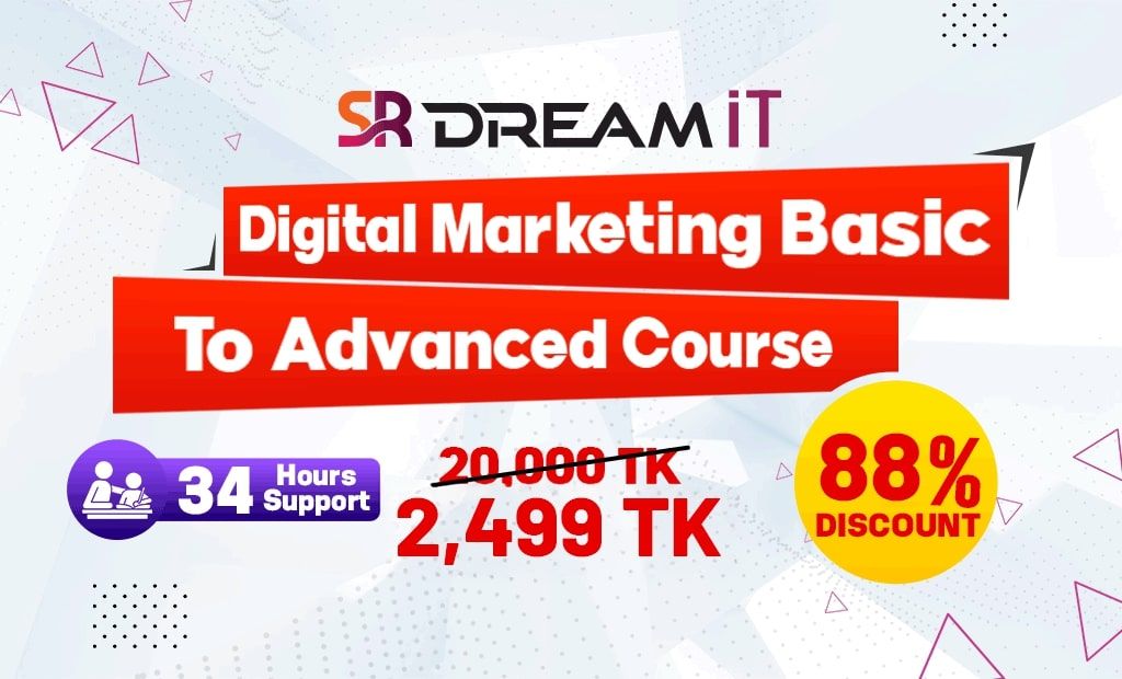 Digital Marketing Basic to Advanced - SR DREAM IT