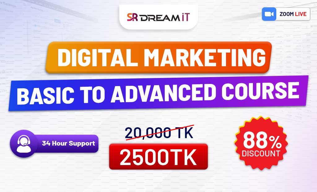 Digital Marketing Basic to Advanced - SR DREAM IT