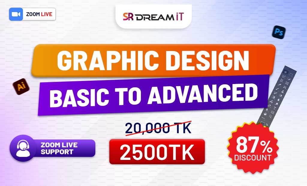 Graphic Design Basic to Advanced - SR DREAM IT